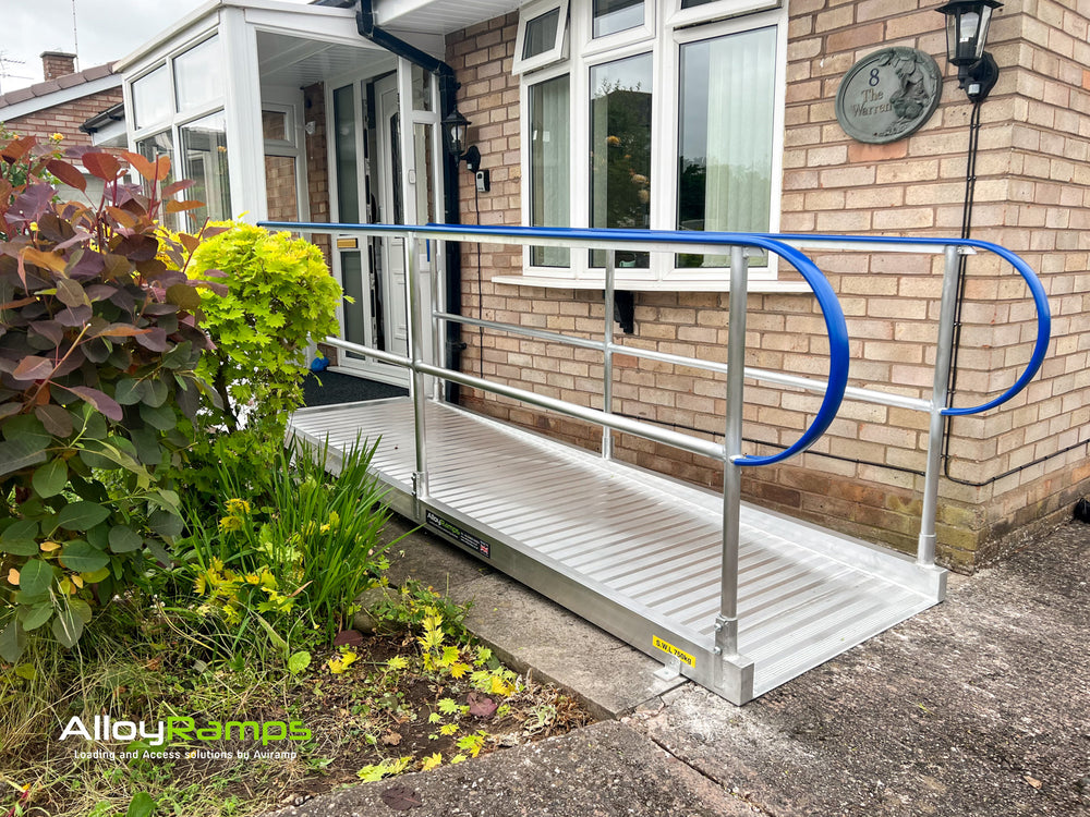 Container Ramp 2m x 1m, 1000kg SWL | Alloy Ramps by Aviramp Ltd.